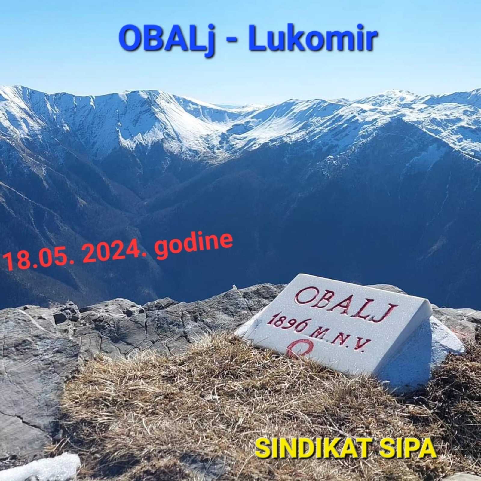 Planinarski izlet za članove Sindikata Umoljani – Obalj – Lukomir